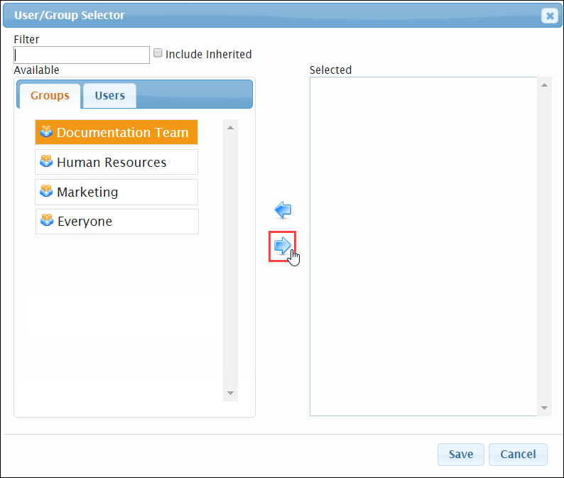 Assigning Permissions